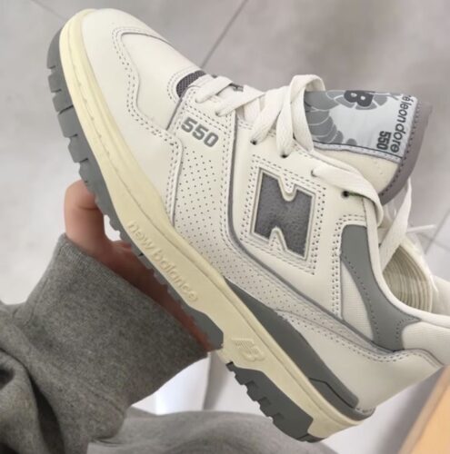 NB 550 Aime Leon Dore White Grey – Universe Kickz