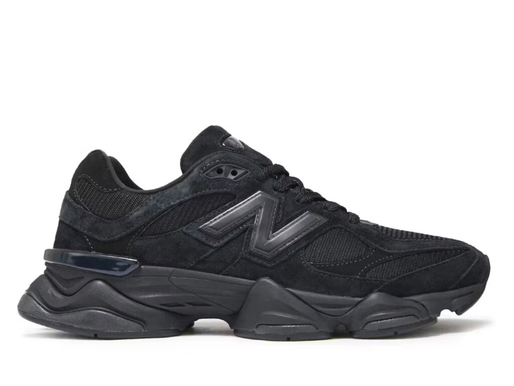 New Balance 9060 Triple Black – Universe Kickz