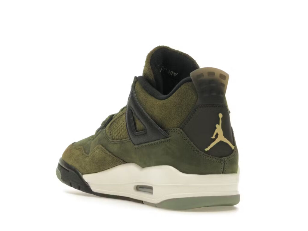 Jordan 4 Retro Craft Medium Olive – Universe Kickz