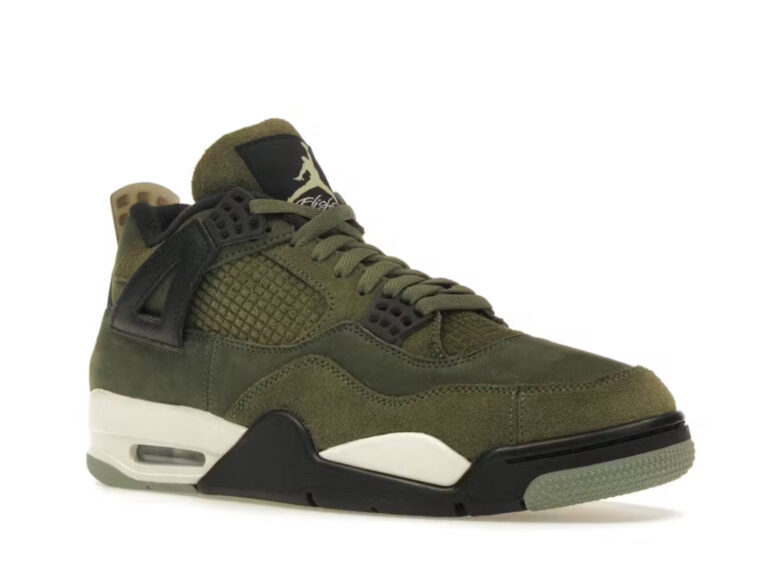 Jordan 4 Retro Craft Medium Olive – Universe Kickz