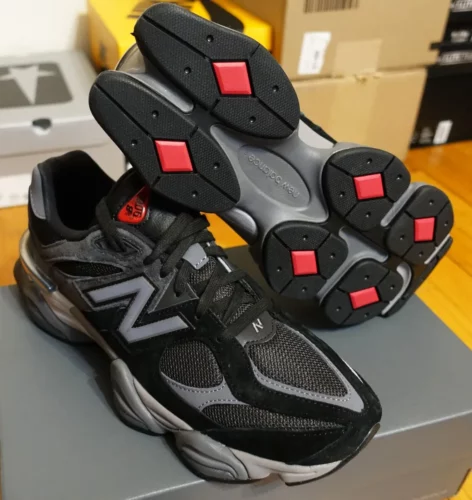 New Balance 9060 Black Castlerock – Universe Kickz